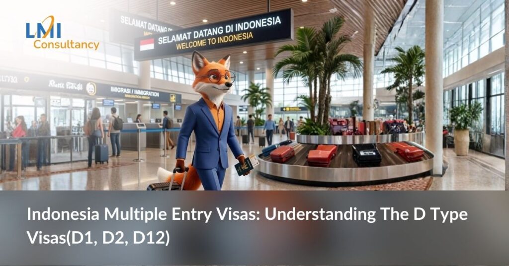 Indonesia Multiple Entry Visa: Understanding The D Type Visas(D1, D2 ...